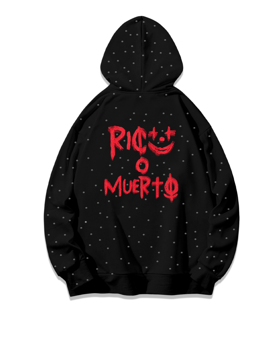 RICO O MUERTO HOODIE OVER FULL DIAMONDS – Nova Design